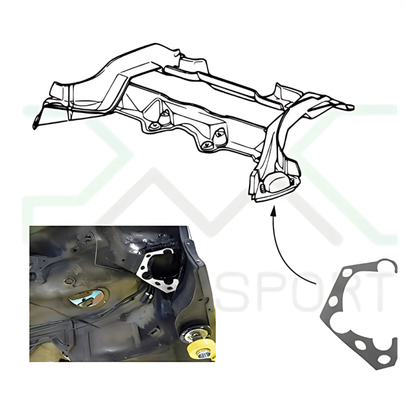 Rear Chassis / Subframe Reinforcement Kit BMW E36