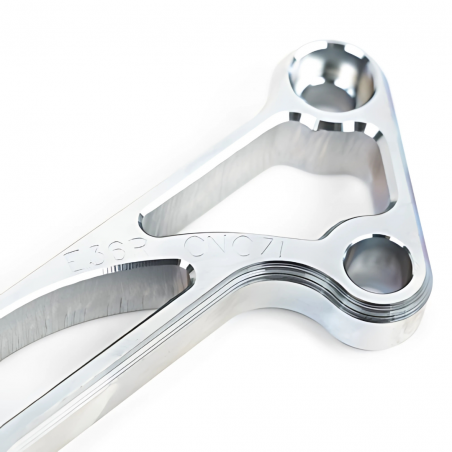 Lock adapters BMW E46 - STOCK ARMS - STEEL